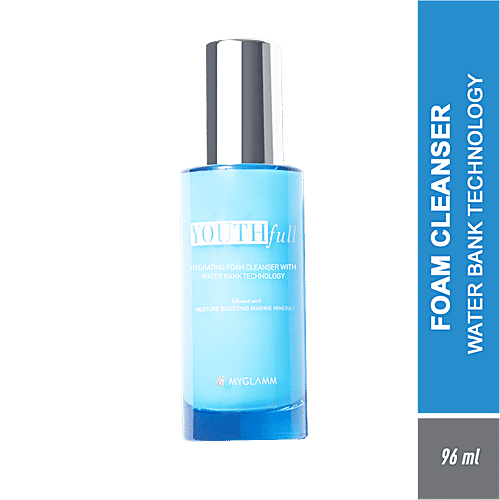 Buy MyGlamm MyGlamm YOUTHfull- Hydrating Foam Cleanser With Water Bank ...