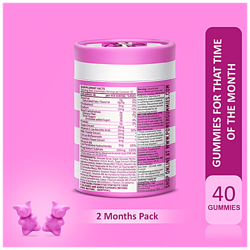 Buy Power Gummies Period Pain Gummies - For That Time of The Month ...