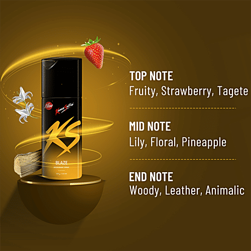 Buy Ks Deodorant Body Spray For Men - Blaze Online at Best Price of Rs ...