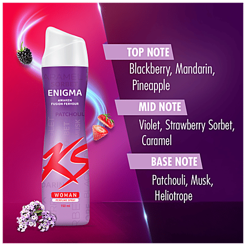 Buy Ks Enigma Perfume Spray - Awaken Fusion Fervour, For Woman Online ...