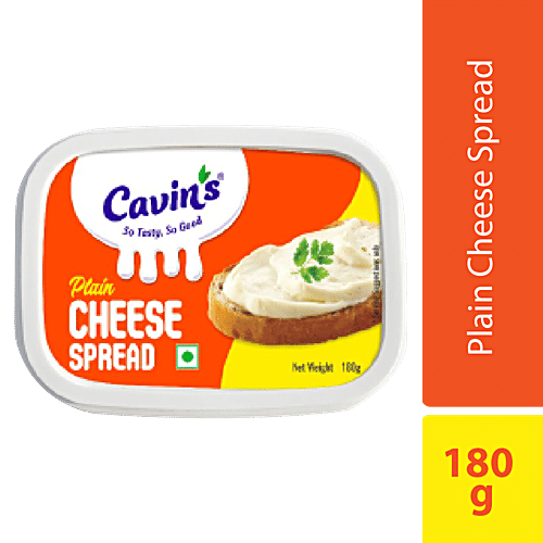 Buy Cavins Plain Processed Cheese Spread - Rich In Calcium, Fat ...