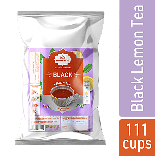 Buy Namaste Chai Instant Tea Premix, Black Lemon Assam Tea Powder ...