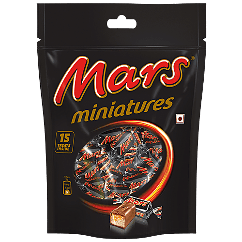 Buy Mars Mars Caramel Miniatures Chocolate Pack - 130 GM Online at Best ...