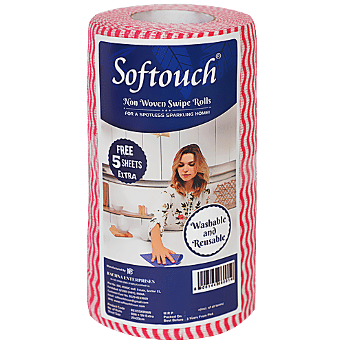 Buy Softouch Non-Woven Swipe Rolls/Kitchen Towels Online at Best Price ...