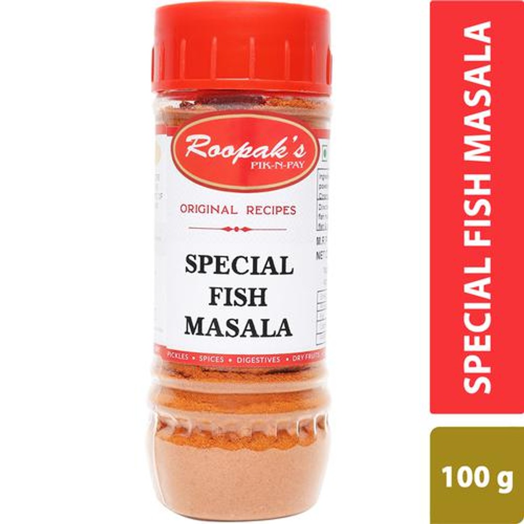 Buy ROOPAK'S PIK-N-PAY Special Fish Masala - Natural & Pure, Spice ...