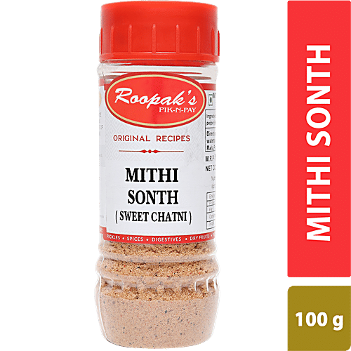 Buy ROOPAK'S PIK-N-PAY Mithi Sonth Masala/Sweet Chatni Powder - Natural ...