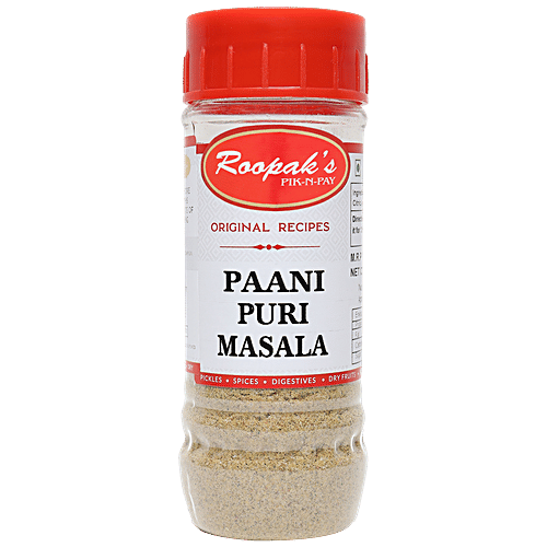 Buy ROOPAK'S PIK-N-PAY Pani Puri Masala - Natural & Pure, Spice Blend ...