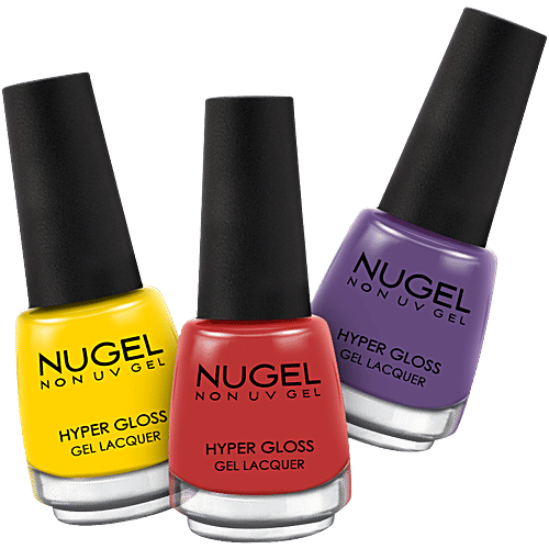 Buy Nugel Gel Lacquer - Hyper Gloss, Zero-chip, Heavily Pigmented ...