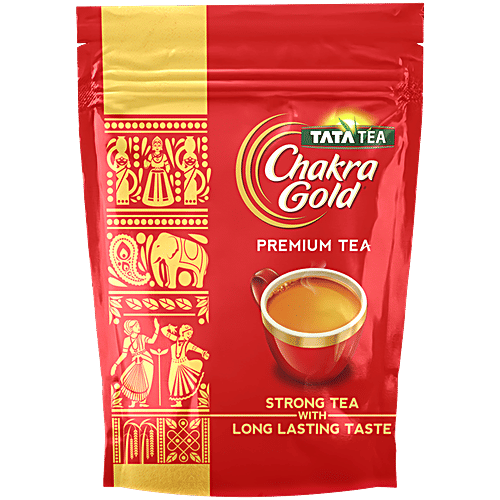 Buy Tata Tea Chakra Gold Premium Tea - Strong Flavour With Long Lasting ...