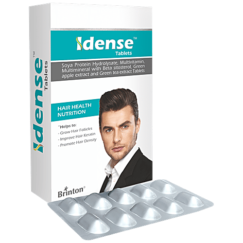 Buy Brinton Idense Supplement Tablet - Promotes Hair Growth, For Men ...