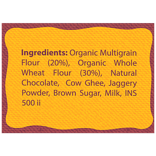 Buy bebe burp Choco Multigrain Cookies - Organic Baby Food, No ...