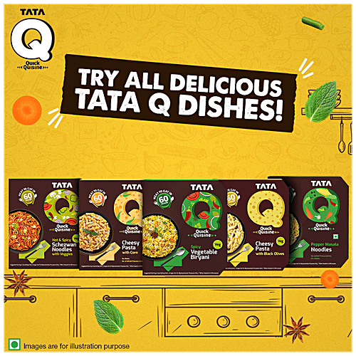 Buy TATA Q Ready To Eat Veg Spicy Vegetable Biryani - High Quality ...
