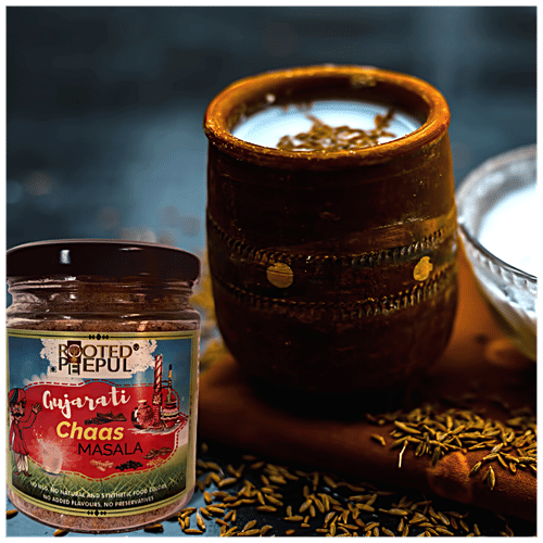 Buy Rooted Peepul Gujarati Chaas Masala - No Added Flavour ...