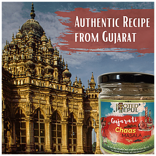 Buy Rooted Peepul Gujarati Chaas Masala - No Added Flavour ...