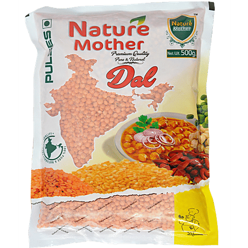 Buy Nature Mother Masoor Lal Dal - Rich In Protein, Valuable Nutrients ...