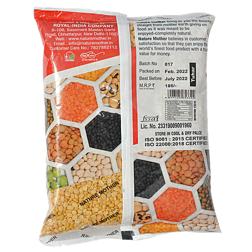 Buy Nature Mother Tuhar Dal - Rich In Protein, Valuable Nutrients ...