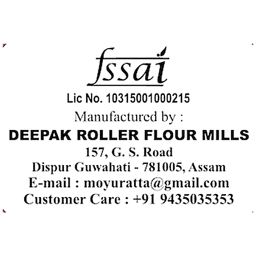 Buy MOYUR Wheat Flour/Super Fine Atta - High In Protein & Fibre, No ...