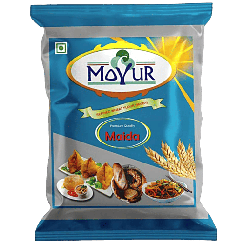 Buy MOYUR Refined Wheat Flour/Maida - Rich In Protein, Fibre & Vitamins ...