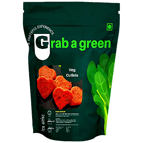 Buy Grab a Green Veg Cutlets Online at Best Price of Rs 146.25 - bigbasket