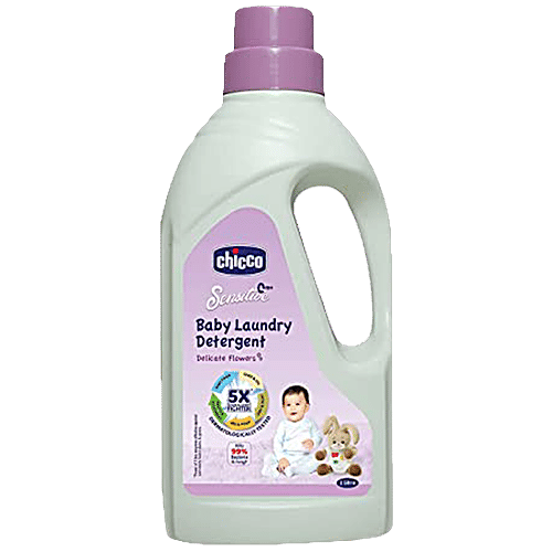 Buy Chicco Sensitive Baby Laundry Detergent - Delicate Flowers, Removes ...
