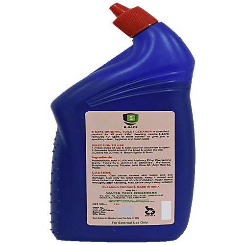 Buy B-SAFE Original Toilet Cleaner - Power Plus 10X, Removes Tough ...