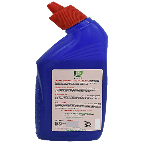 Buy B-SAFE Original Toilet Cleaner - Power Plus 10X, Removes Tough ...