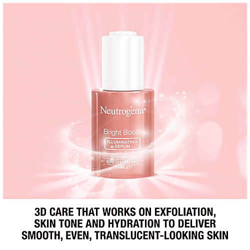Neutrogena Bright Boost Illuminating Serum - Exfoliating & Hydrating ...