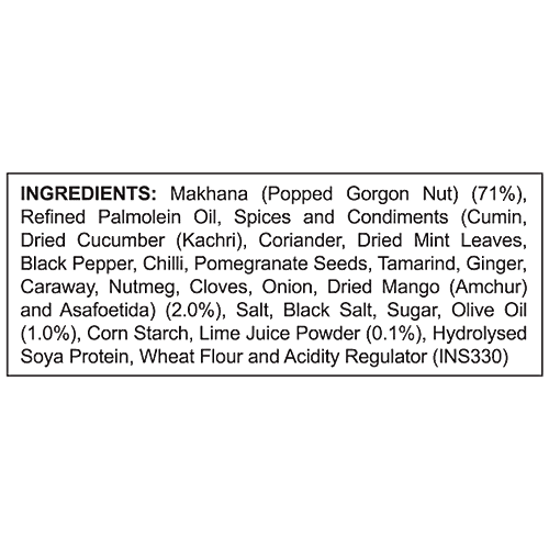 Buy SNACK FACTORY Makhana Lemon Masala Twist - Premium Quality, Healthy ...