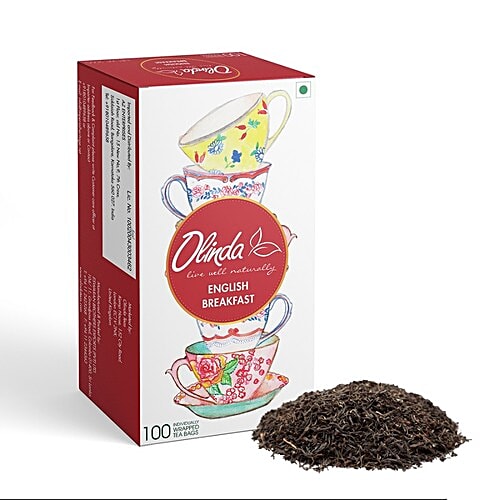Buy Olinda English Breakfast Tea - Exquisite Blend Of Finest Black Teas ...