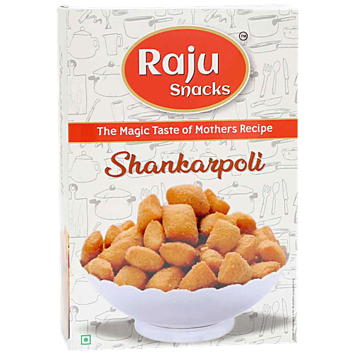 Buy Raju Snacks Shankarpoli - Crispy Treat, Salty & Sweet Online at ...