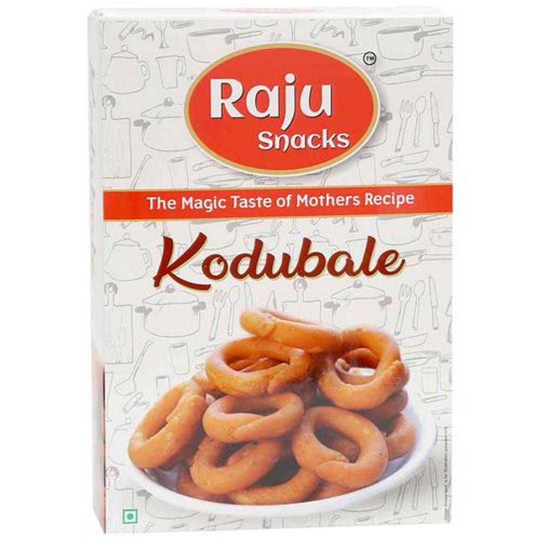 Buy Raju Snacks Kodubale - Crispy Delight, Spicy, Delicious Tasty ...