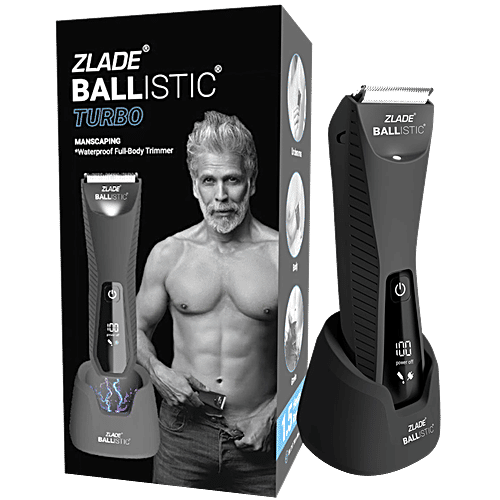 Buy ZLADE Ballistic Turbo Full-Body Manscaping Trimmer With Ceramic ...