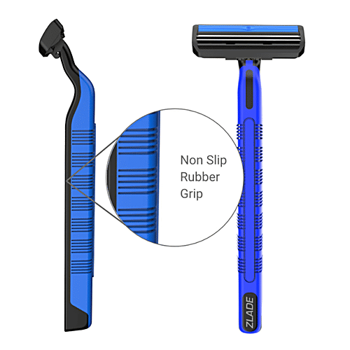Buy ZLADE Glide II Plus Readyshaver - Twin-Blade, Disposable Shaving ...