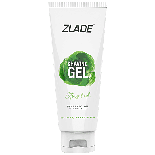 Buy ZLADE All-Natural Shaving Gel - Hydrates & Repairs Skin, Prevents ...