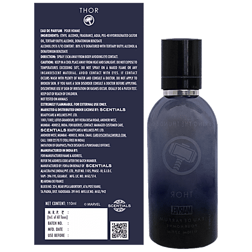 Buy Marvel Thor Eau De Parfum - Long-Lasting Fragrance, For Men Online ...