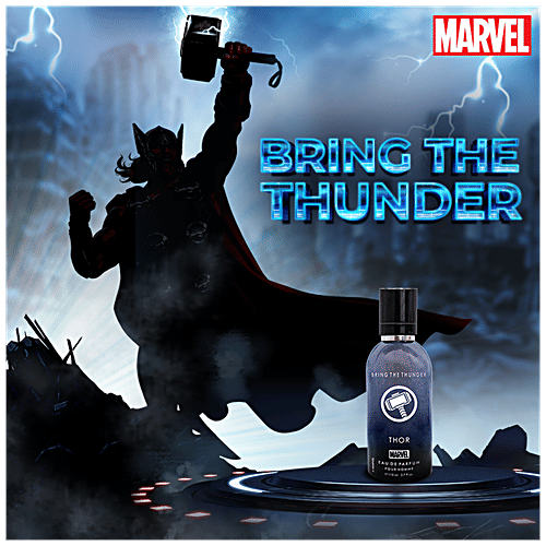 Buy Marvel Thor Eau De Parfum - Long-Lasting Fragrance, For Men Online ...