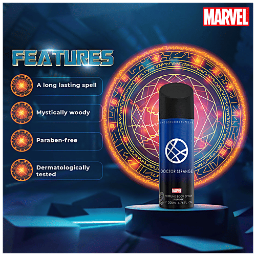 Buy Marvel Doctor Strange Perfume Body Spray - Long-Lasting Deodorant ...
