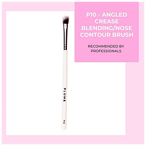 Buy PLUME Angled Crease Blending/Nose Contour Brush - For Flawless ...