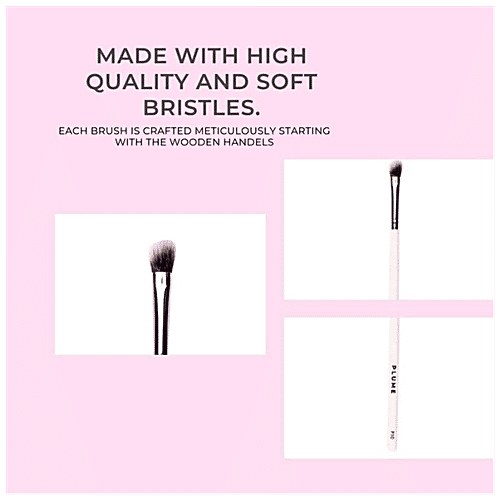 Buy PLUME Angled Crease Blending/Nose Contour Brush - For Flawless ...