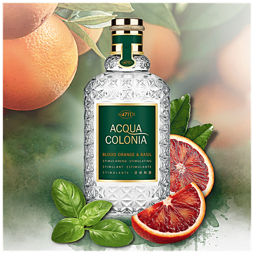 Buy 4711 Acqua Colonia Blood Orange & Basil Eau De Cologne Online at ...