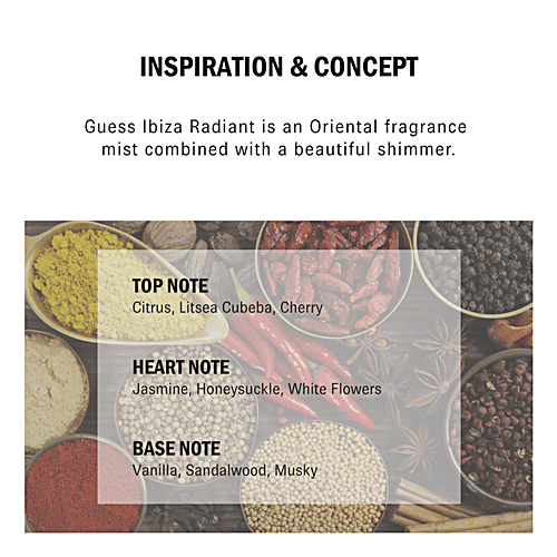 Buy Guess Guess Destination Ibiza Radiant Shimmer Fragrance Body Mist ...