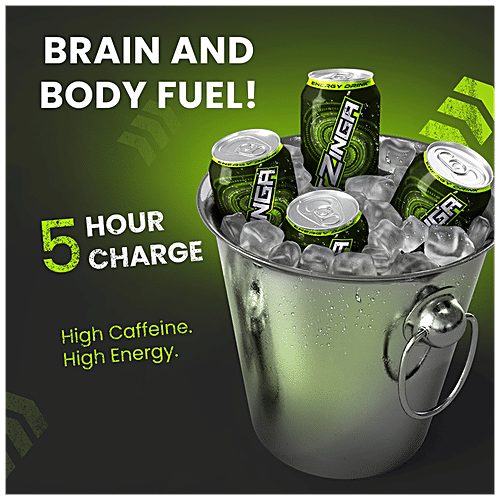 Buy Tzinga Tzinga Classic - Caffeinated Energy Drink, Keeps Body ...