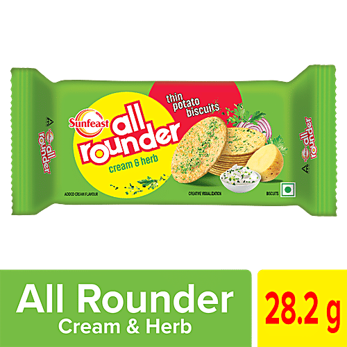 Buy Sunfeast All Rounder - Thin, Light & Crunchy Potato Biscuit With ...
