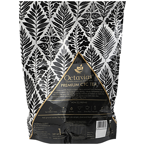 Buy Octavius Premium CTC Black Tea - Strong, Aromatic & Refreshing ...