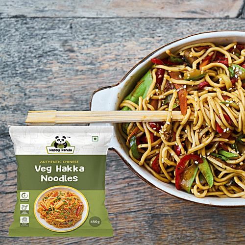 Buy HAPPY PANDA Veg Hakka Noodles - Authentic Chinese, Hygienic & Non ...