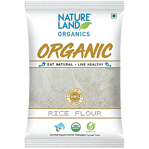Buy Natureland Organics Rice Flour - Rich In Dietary Fibre Online at ...