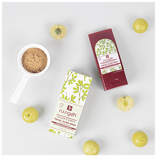 Buy Ningen Fuller's Earth Facial Glow Mask - Fenugreek & Indian ...