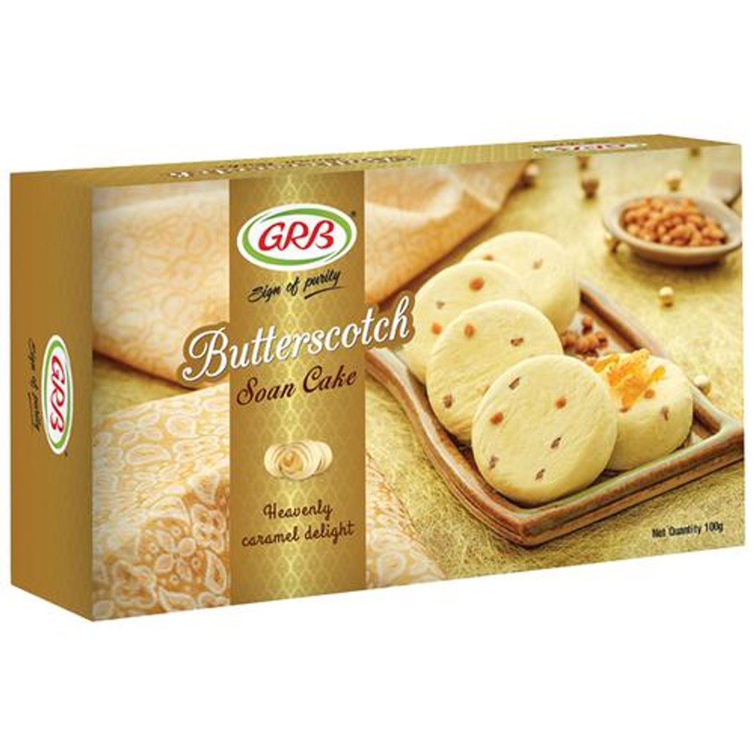 Buy GRB Soan Cake - Butterscotch, Traditional Delicacy/Sweets, Dessert ...