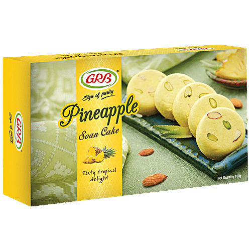 Buy GRB Soan Cake - Pineapple, Traditional Delicacy/Sweets, Dessert ...