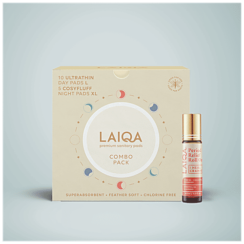Buy Laiqa Period Relief Roll-On + Combo Pack Online at Best Price of Rs ...
